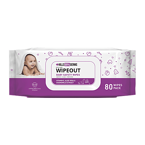 Buy MyGlamm Wipeout Baby Safety Wipes Online at Best Price of Rs 299 ...