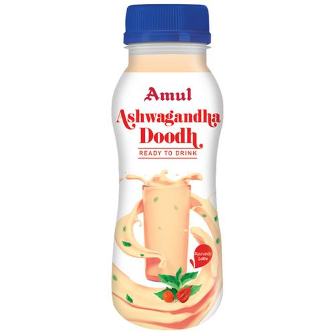 Buy Amul Ashwagandha Doodh - Ayurvedic Latte Online at Best Price of Rs ...
