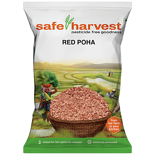 Buy Safe Harvest Red Poha Online at Best Price of Rs 75 - bigbasket