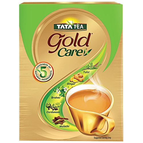 Buy Tata Tea Gold Care, Rich In Taste, Goodness Of Elaichi, Ginger ...