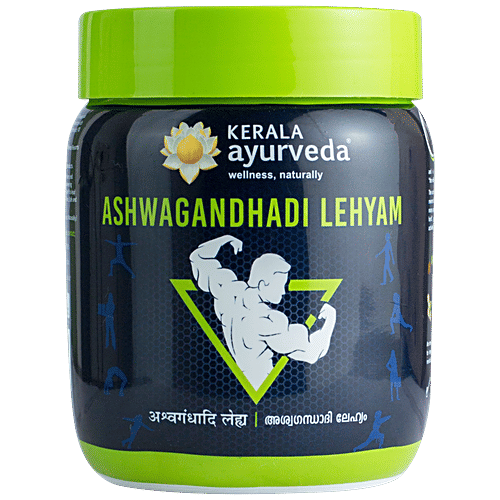 Buy Kerala Ayurveda Ashwagandhadi Lehyam 500gm | Herbal Jam for Stamina ...