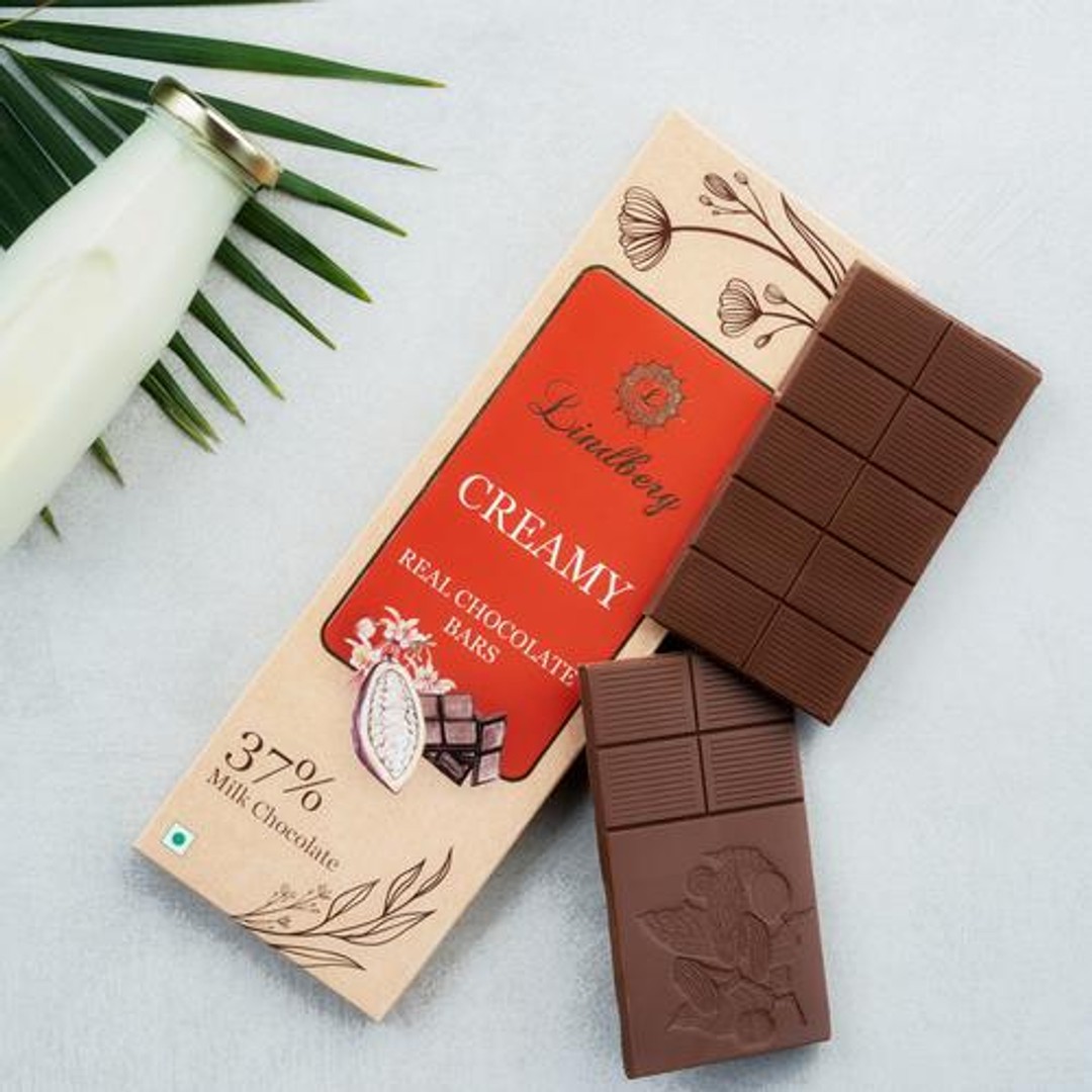 Buy Lindberg Creamy Milk Chocolate Bar Online at Best Price of Rs 129 ...