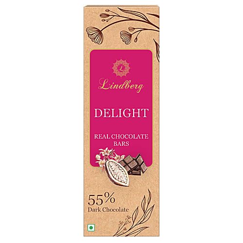Buy Lindberg Pure Delight Dark Chocolate Bar Online at Best Price of Rs ...