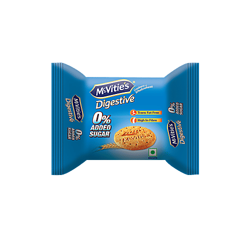 Buy McVitie's Digestive High Fibre Biscuits - Zero Added Sugar Online ...