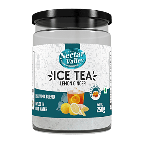 Buy Nectar Valley Instant Ice Tea Mix - Lemon Ginger Online at Best ...