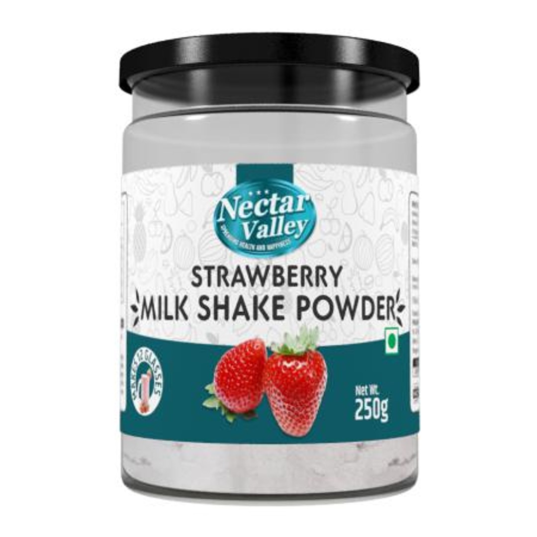 Buy Nectar Valley Strawberry Milkshake Powder Online at Best Price of ...