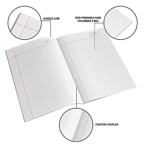 Buy Classmate Classmate Origami Single Line Notebooks, 172 Pages Online ...
