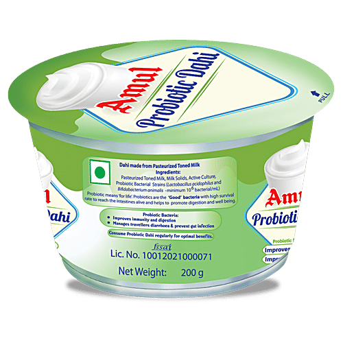 Buy Amul Probiotic Dahi Online at Best Price of Rs 24 - bigbasket