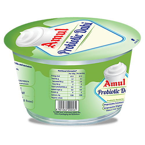 Buy Amul Probiotic Dahi Online at Best Price of Rs 24 - bigbasket