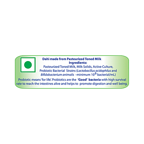 Buy Amul Probiotic Dahi Online at Best Price of Rs 24 - bigbasket