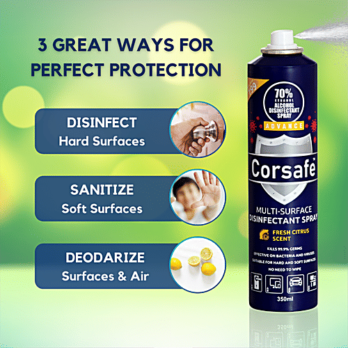 Buy Corsafe Advance Multi-Surface Disinfectant Spray - Fresh Citrus ...