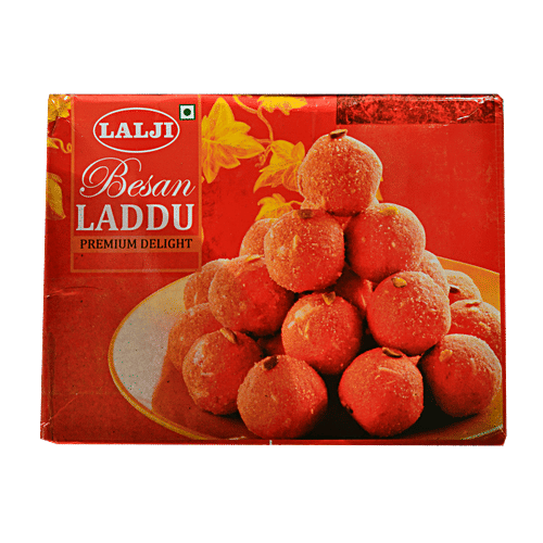Buy LALJI Besan Laddu - Premium Delight Online at Best Price of Rs 250 ...