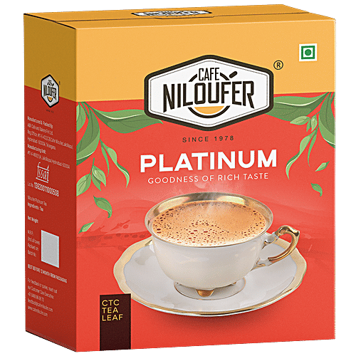 Buy CAFE NILOUFER Platinum CTC Dust Tea Online at Best Price of Rs 325 ...
