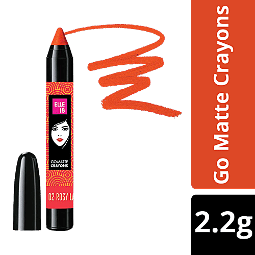 Buy Elle 18 Go Matte Lip Crayons Online at Best Price of Rs 110 - bigbasket