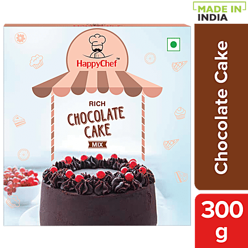Buy HappyChef Rich Chocolate Cake Mix - Quick & Easy Online at Best ...