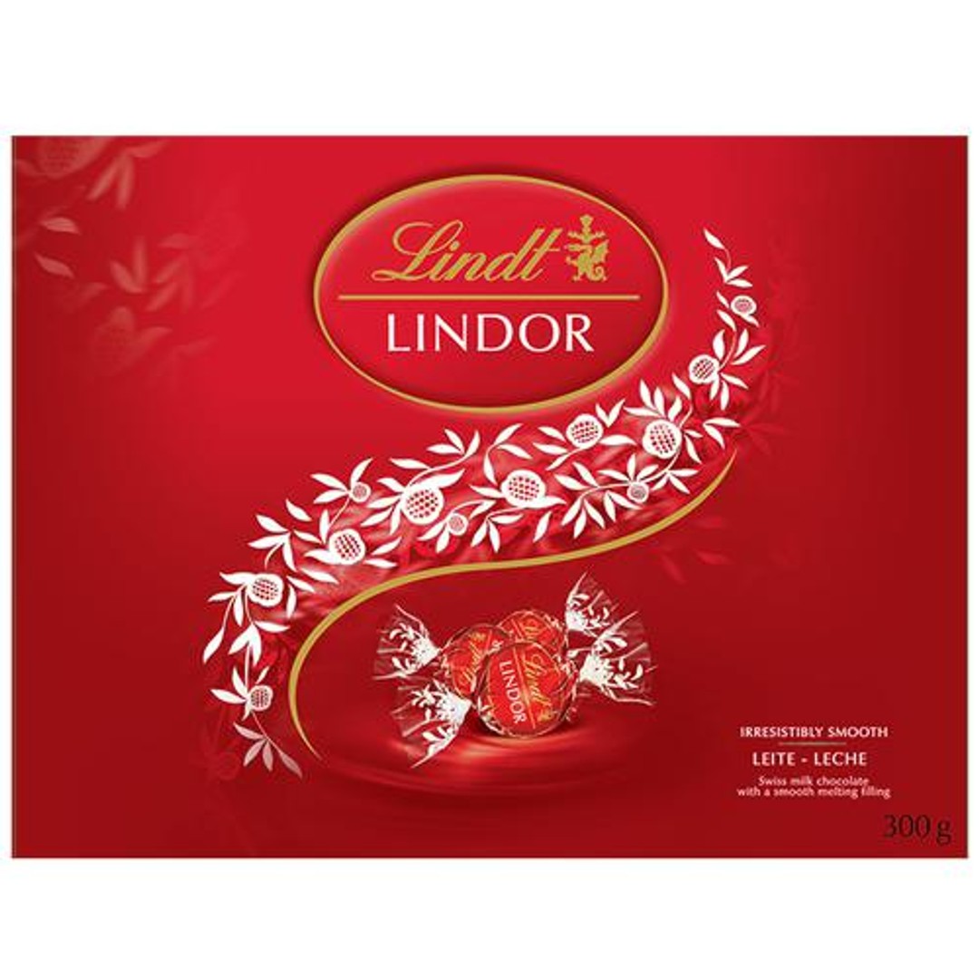 Buy Lindt Lindor Swiss Milk Chocolate With Smooth Melting Filling ...