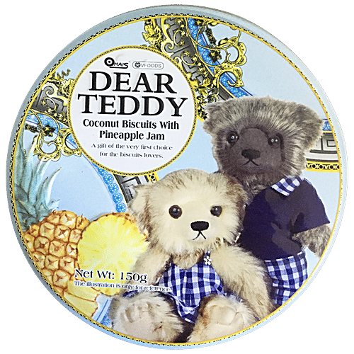 Buy V Fooods Dear Teddy - Coconut Biscuits With Pineapple Cream Online ...