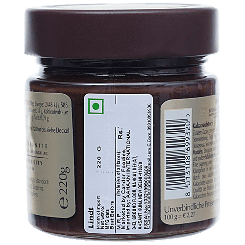 Buy Lindt Crème Noire Pure Dark Chocolate - Melt In Mouth, Premium ...