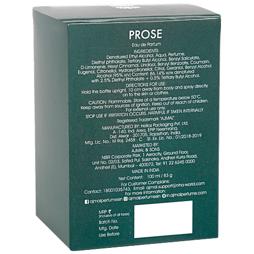 Buy Ajmal Prose Eau De Parfum Fougere Perfume - Casual Wear For Men ...