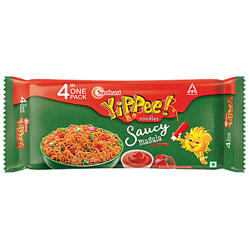 Buy Sunfeast YiPPee! Instant Noodles - Saucy Masala Online at Best ...