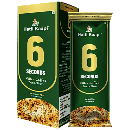 Buy Hatti Kaapi 6 Seconds Filter Coffee Decoction Online at Best Price ...