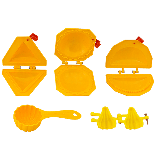 Buy DS Kachori Samosa Modak/Mould/Patti - Assorted Colour Online at ...