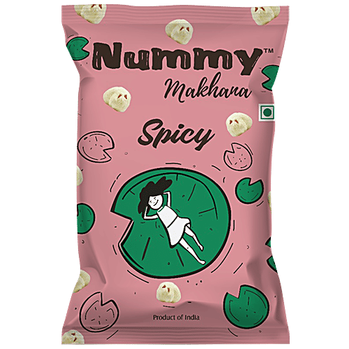 Buy Nummy Makhana Spicy Online at Best Price of Rs 120 - bigbasket