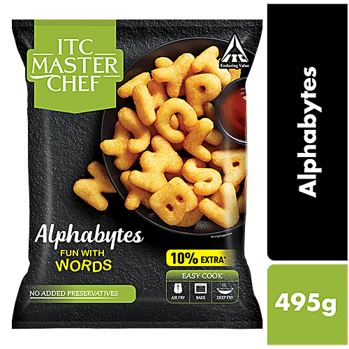 Buy ITC Master Chef Alphabytes - Veg Frozen Snack, Ready To Cook Online ...