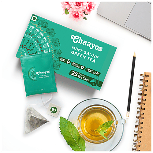Buy Chaayos Mint Sauf Green Tea Online at Best Price of Rs 299 - bigbasket