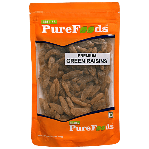 Buy PureFoods Premium Green Raisins Online at Best Price of Rs 125 ...