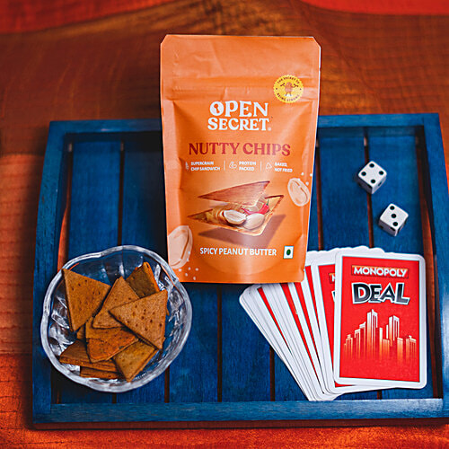 Buy Open Secret Nutty Chips - Spicy Peanut Butter Online at Best Price ...