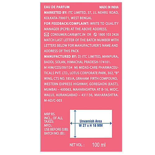 Buy Engage L'Amante Intensity Eau De Parfum - Perfume For Women Online ...