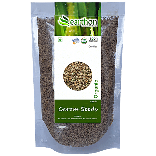 Buy Earthon Organic Carom Seeds/Ajwain Online at Best Price of Rs 87 ...