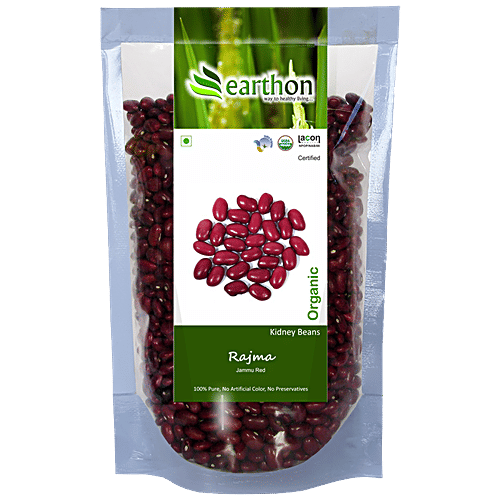 Buy Earthon Organic Rajma Jammu/Red Kidney Bean - Small Online at Best ...