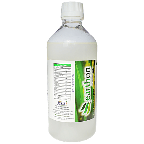 Buy Earthon Organic Extra Virgin Coconut Oil/Narial Tel Online at Best ...