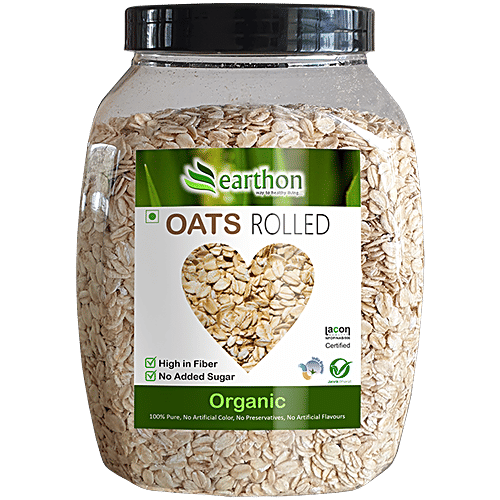 Buy Earthon Organic Rolled Oats - Jai Flakes Online at Best Price of Rs ...