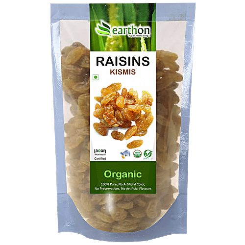 Buy Earthon Organic Raisins/Kismis Online at Best Price of Rs 158 ...