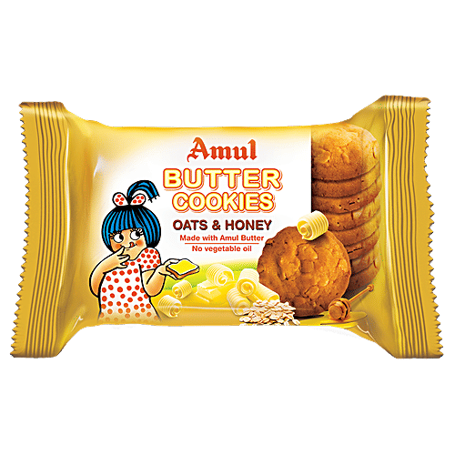 Buy Amul Oats & Honey Butter Cookies Online at Best Price of Rs 20 ...