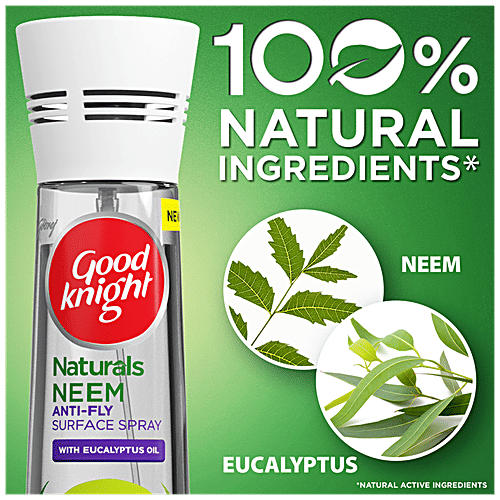 Buy Good knight Naturals Neem - Anti-Fly Surface Spray Online at Best ...