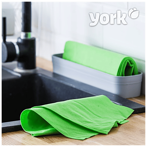 Buy YORK Multipurpose Cottonlike Kitchen & Household Cleaning Cloth ...