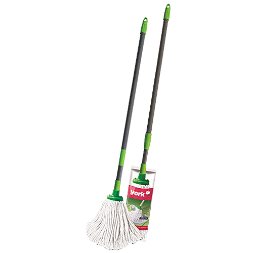 Buy YORK Cotton Mop With Telescopic Handle 150 Cm Online at Best Price ...