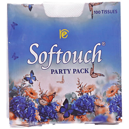 Buy Softouch Tissue Paper Napkins - Party Pack Online at Best Price of ...
