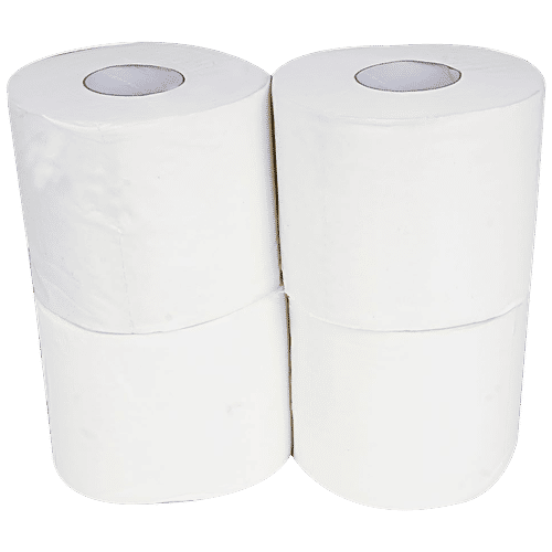 Buy Softouch Toilet Paper Tissue Roll 4-in-1 Set - 3Ply Online at Best ...