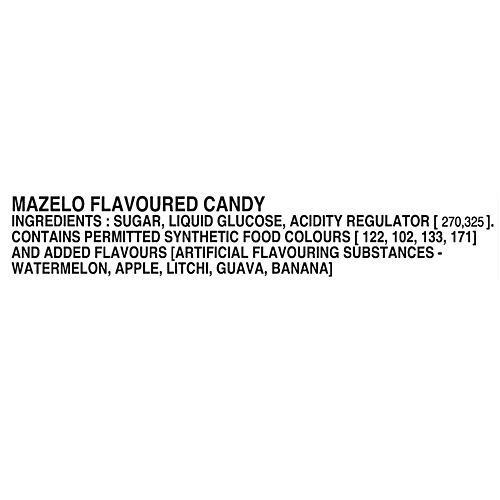 Buy Parle Mazelo Assorted Candies - Litchi, Watermelon, Banana, Guava ...
