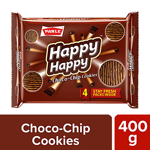 Buy Parle Happy Happy Choco-Chip Cookies - Delicious & Crispy Online at ...