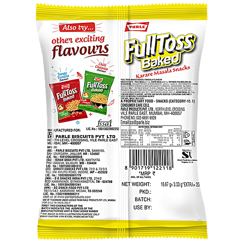 Buy Parle Fulltoss Noodle Masala Online at Best Price of Rs 5 - bigbasket