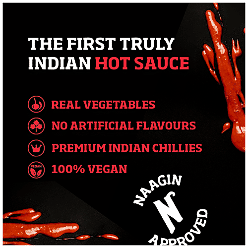 Buy NAAGIN Bhoot - Indian Hot Chilli Extra Spicy Sauce Online at Best ...
