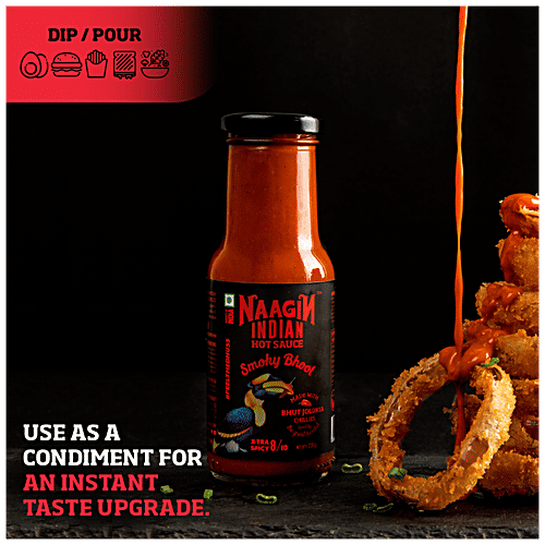 Buy NAAGIN Bhoot - Indian Hot Chilli Extra Spicy Sauce Online at Best ...