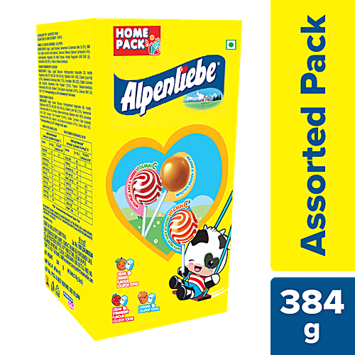 Buy ALPENLIEBE Lollipop - Cream Orange & Strawberry & Caramel Flavour ...