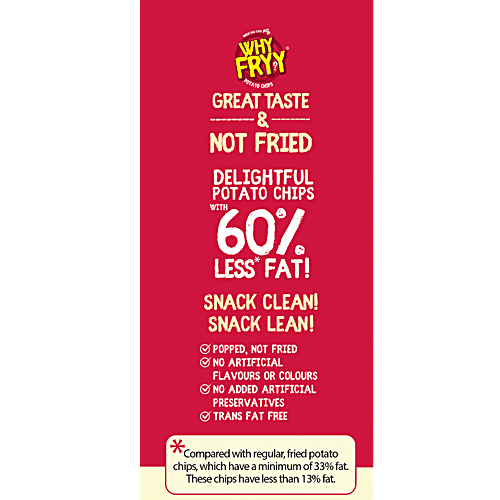 Buy WhyFryy Popped Potato Chips - Zesty Tomato Online at Best Price of ...
